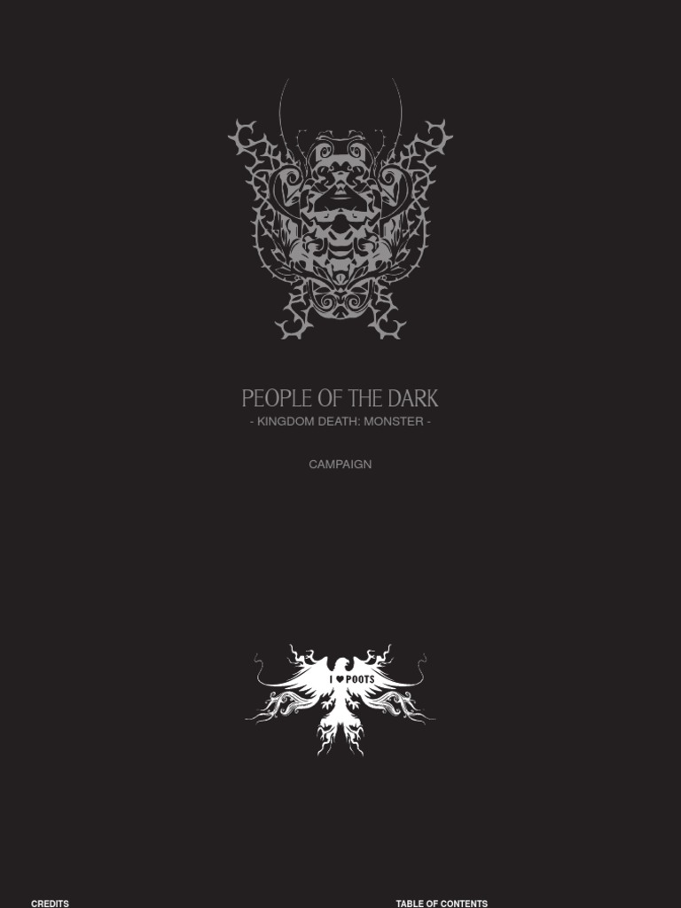 People of The Dark Campaign v13 | PDF