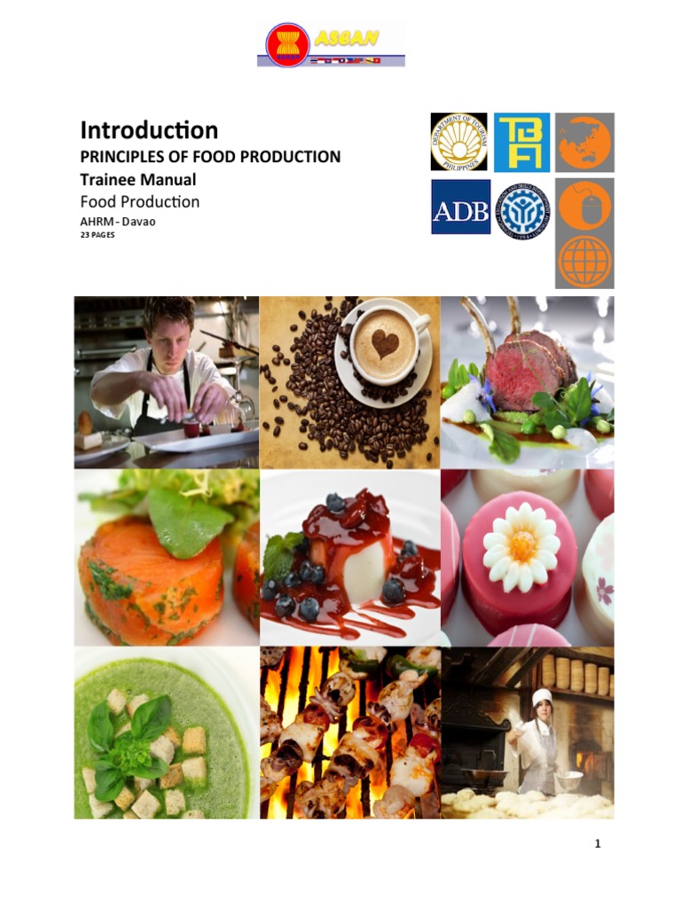 2 Principles of Food Production | PDF | Self-Improvement | Wellness