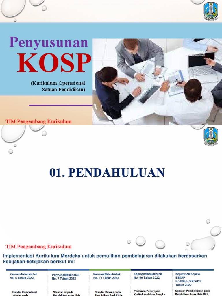 Penyusunan KOSP Kurikulum Merdeka V02 | PDF