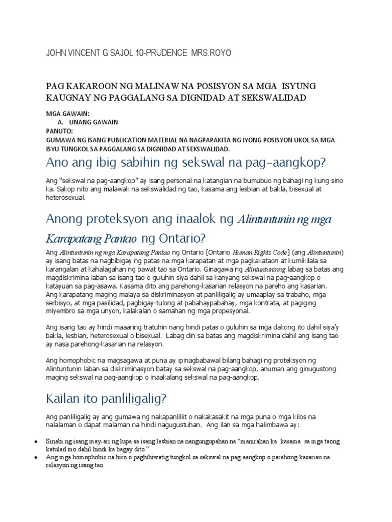 Esp10 - Q4 - Las 2 | PDF