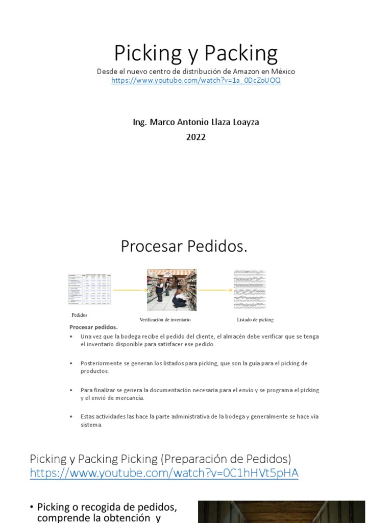 Picking y Packing 2022 | Descargar gratis PDF | Procesos de negocio | Business