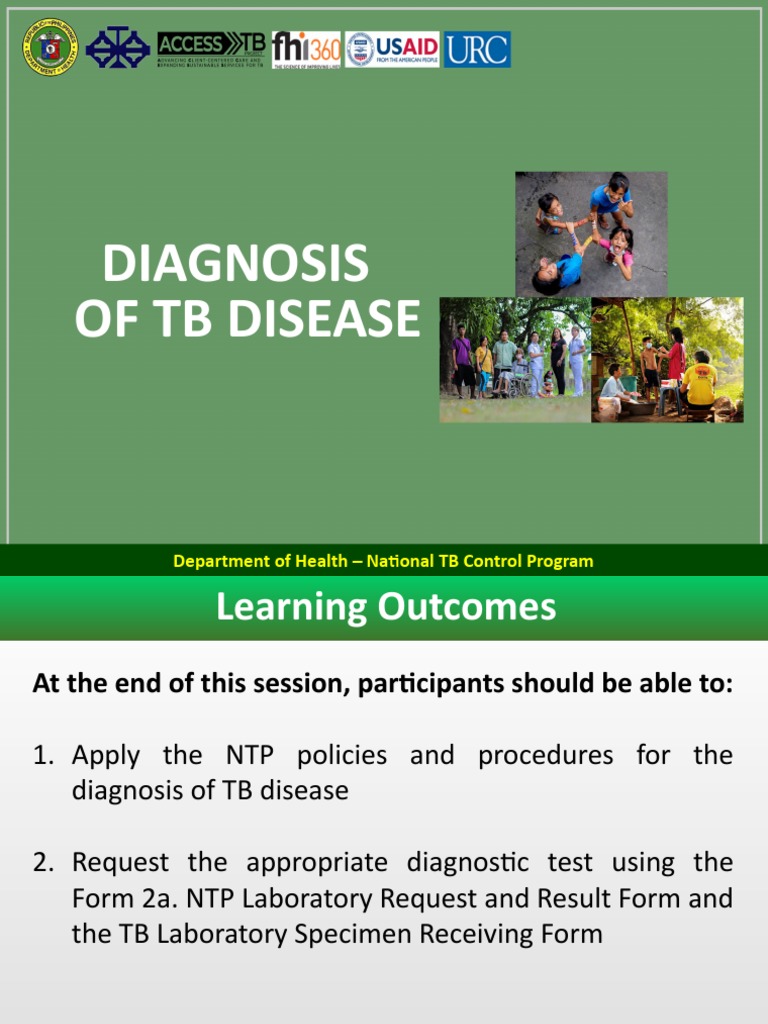 NTP MOP 6th Ed Module 4 Diagnosis of Tuberculosis 10.20.20 | PDF | Tuberculosis | Health Care