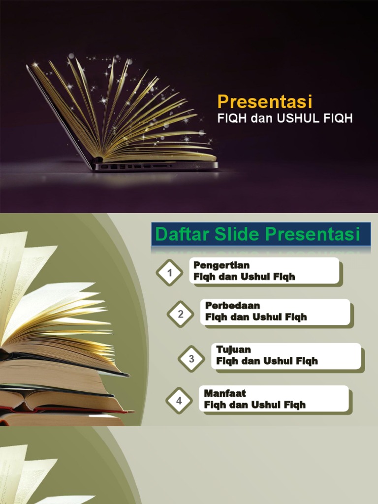 Slide Presentasi Fiqh Dan Ushul Fiqh | PDF