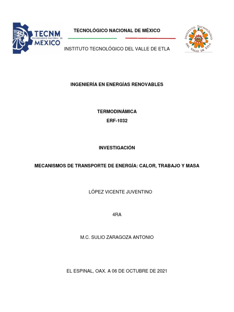 Transferencia de Energía: Calor y Trabajo | PDF | Conduccion termica ...