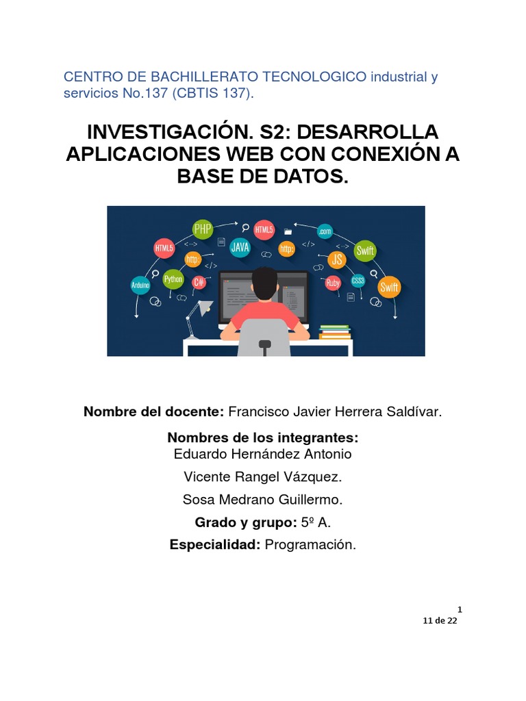 Investigación | PDF | Php | Mi sql