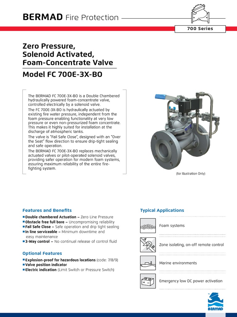 FC 700E-3X-BO Product Page English | PDF | Valve | Plumbing