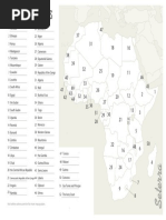 Africa Countries - Map Quiz Game | PDF | Africa | Geography