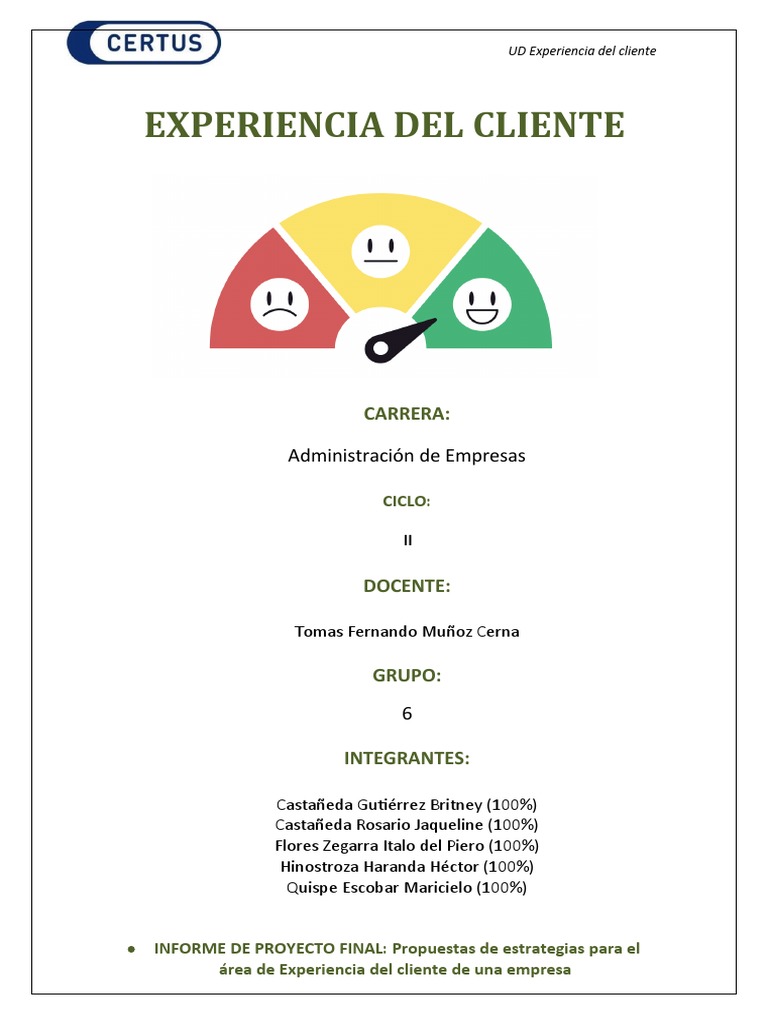 Experiencia Al Cliente | PDF | Business | Cliente