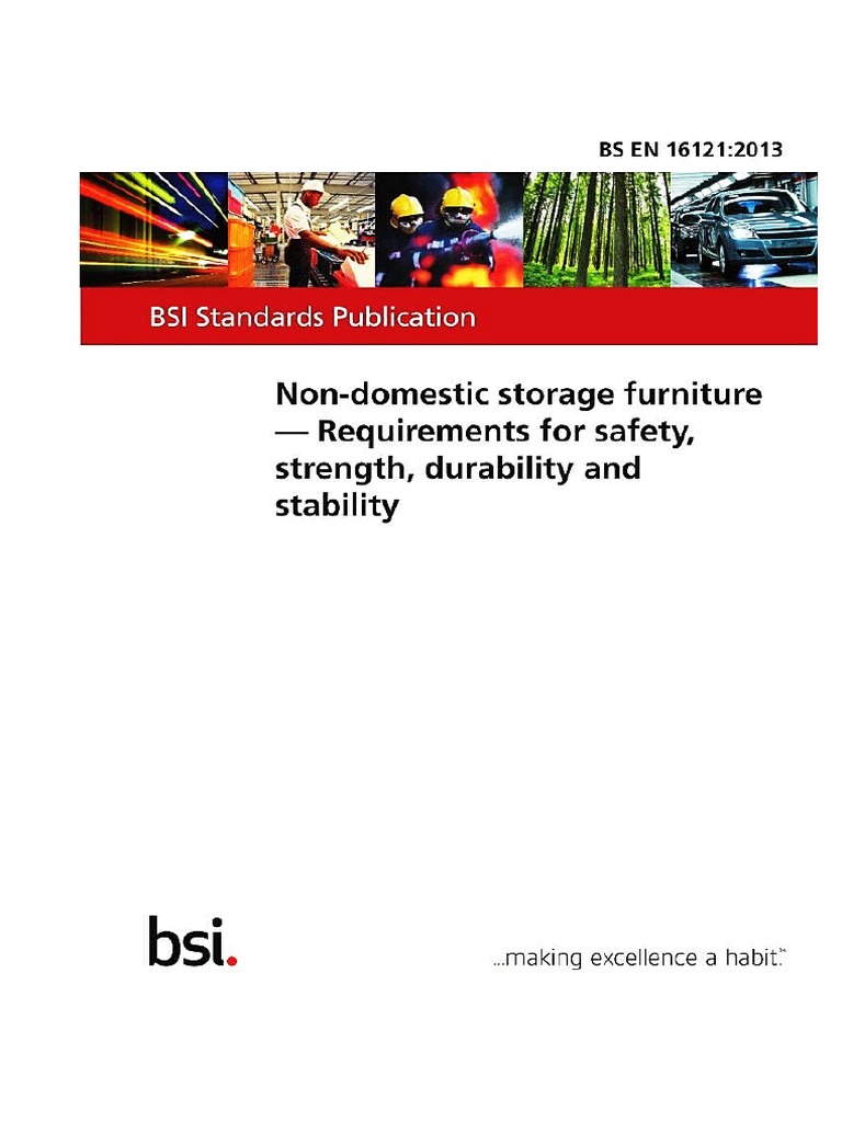 BS EN 16121-2013- YÊU CẦU, PP THỬ TỦ CÔNG CỘNG | PDF