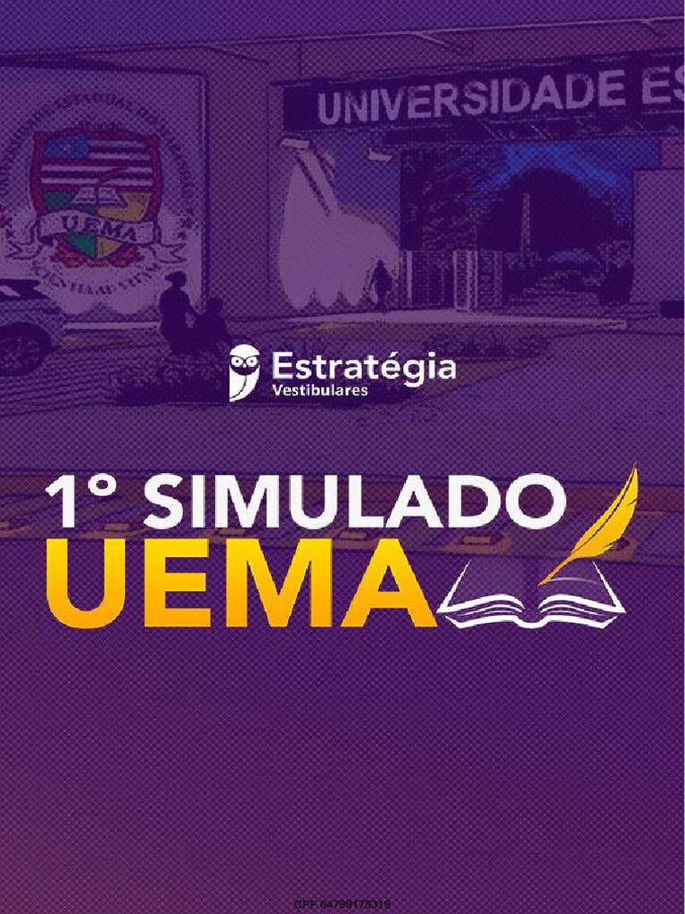 1 Simulado UEMA Estrategia | PDF | Nazismo | Amor