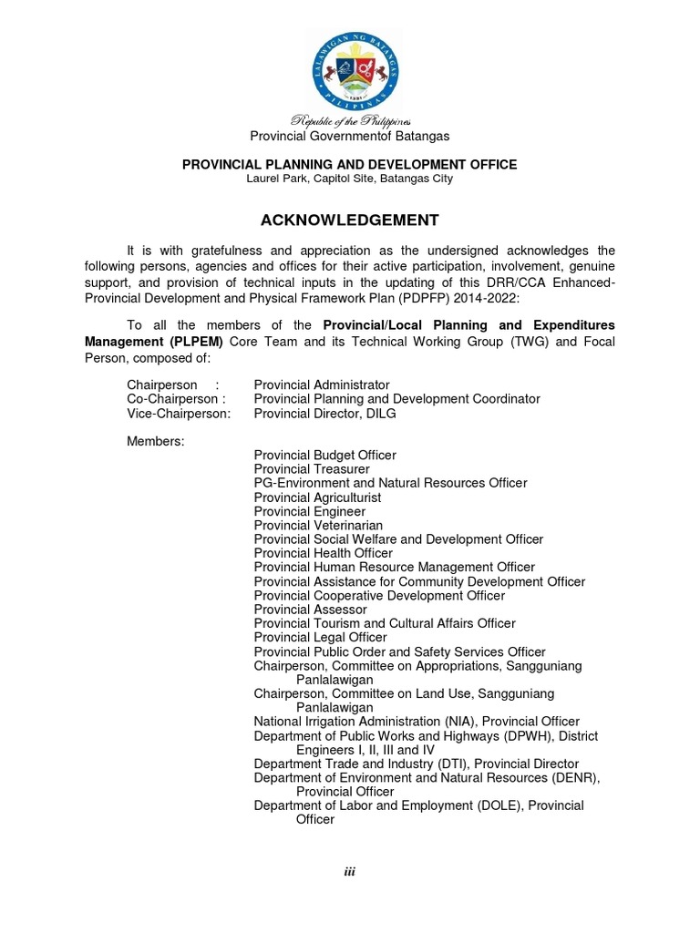 Acknowledgement1 | PDF | Government | Economies