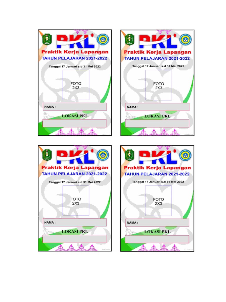 Id Card PKL | PDF