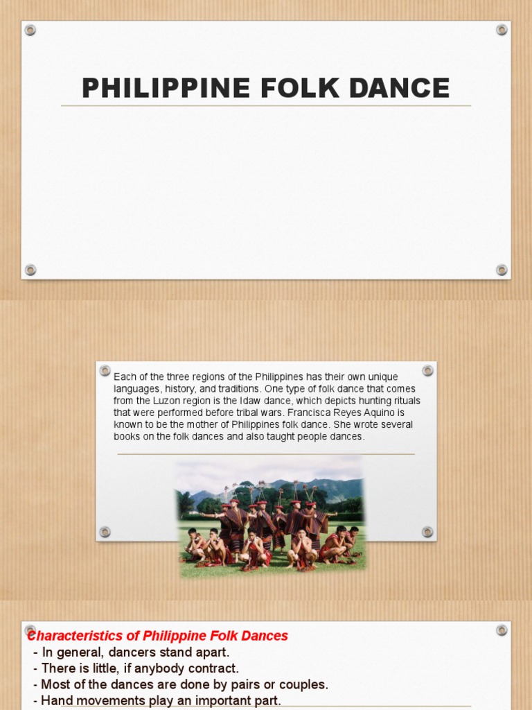 Philippine Folk Dance | PDF