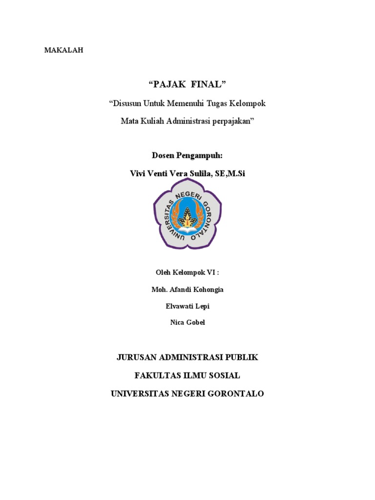 Kel.6-Adm Perpajakan | PDF