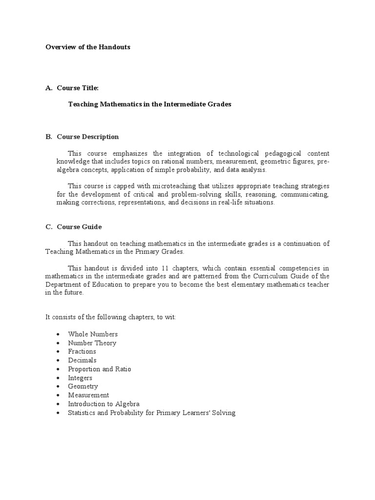 Module 1 Eed9 | Download Free PDF | Mathematics | Arithmetic