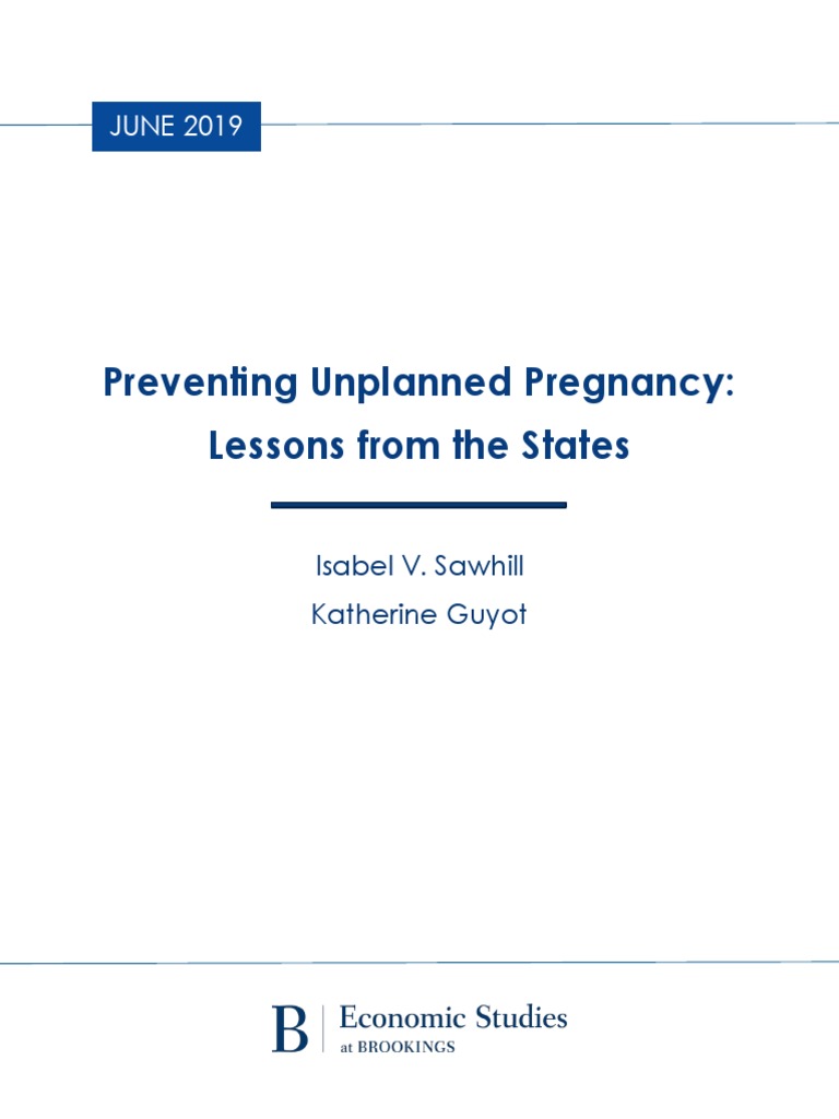 Preventing Unplanned Pregnancy 2 | PDF | Unintended Pregnancy | Family ...