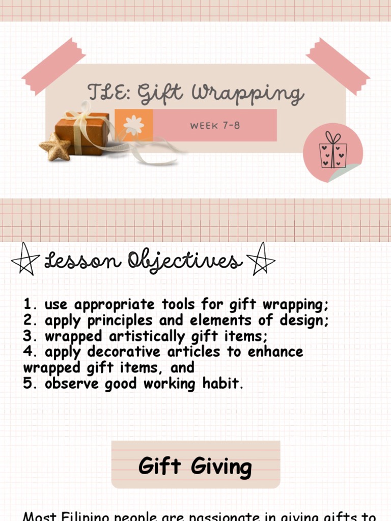 Gift Wrapping | PDF | Gift