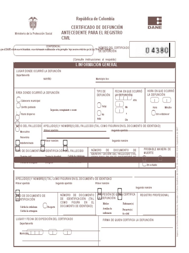 CIRCULAR EXTERNA CONJUNTA 081 - Anexo 2 | PDF | Muerte | El embarazo