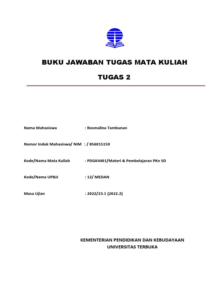 BJT TMK 2 PKN Rosmalina | PDF