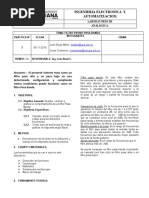 Filtro RLC Pasa Banda Especificaciones y Ecuaciones de Diseño | PDF ...