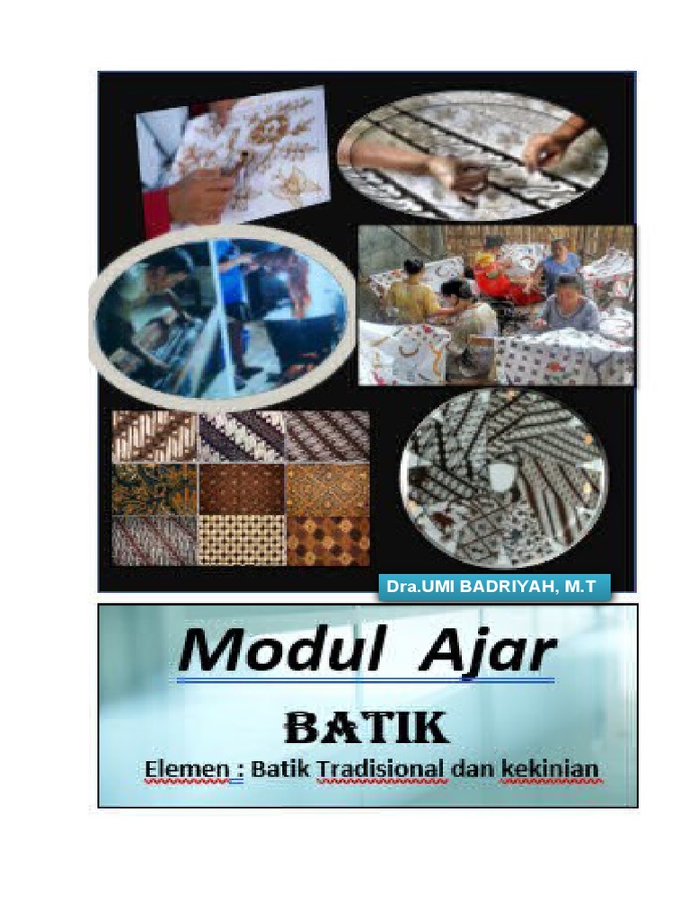 MODUL AJAR BATIK-TOPIK 1 SMK | PDF