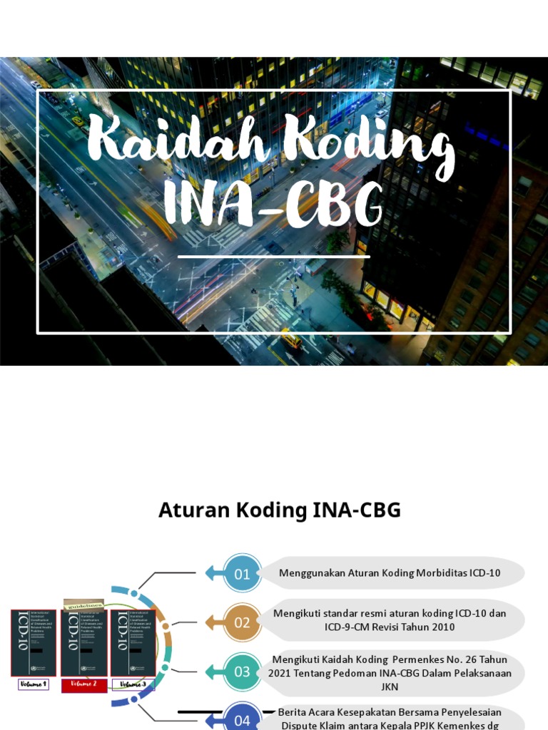 Kaidah Koding Ina-Cbg | PDF | Sains & Matematika