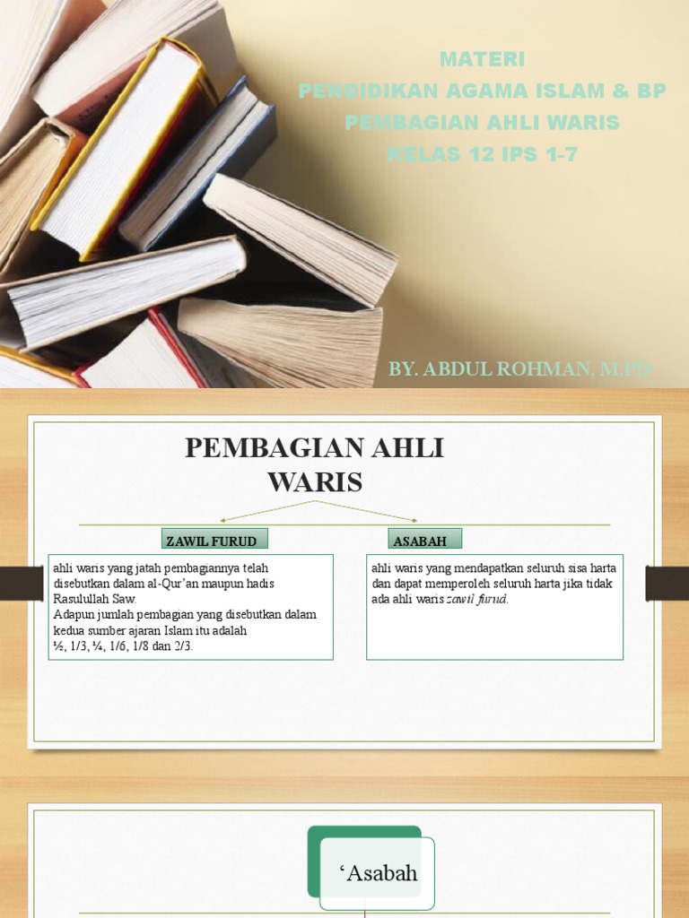 Pembagian Ahli Waris | PDF