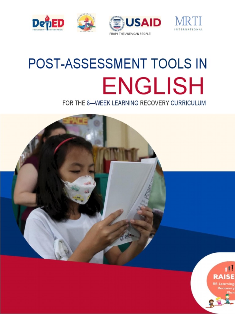 English LRC Post Assessment Tool Gr2 3 | PDF | Reading Comprehension ...