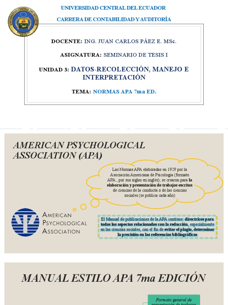 Unidad 3.3.-s. t1 - Normas Apa | PDF | Red mundial | Internet y web