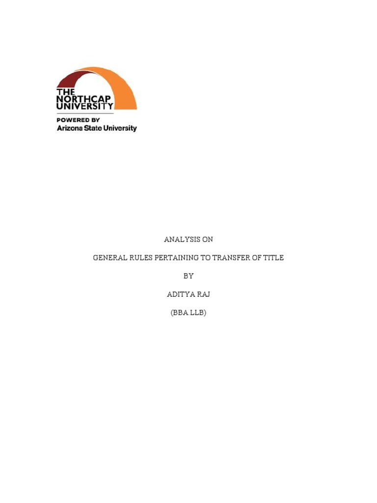 ANALYSIS | PDF | Private Law | Common Law