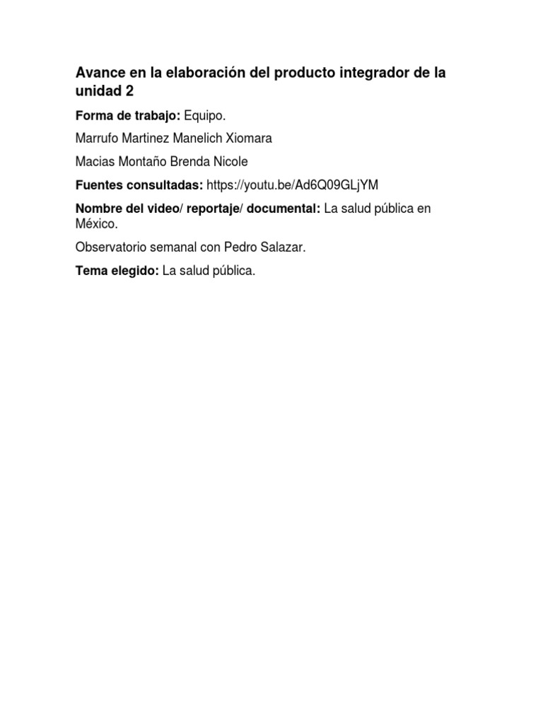 MXMM Act Int2 | PDF | México | Cuidado de la salud