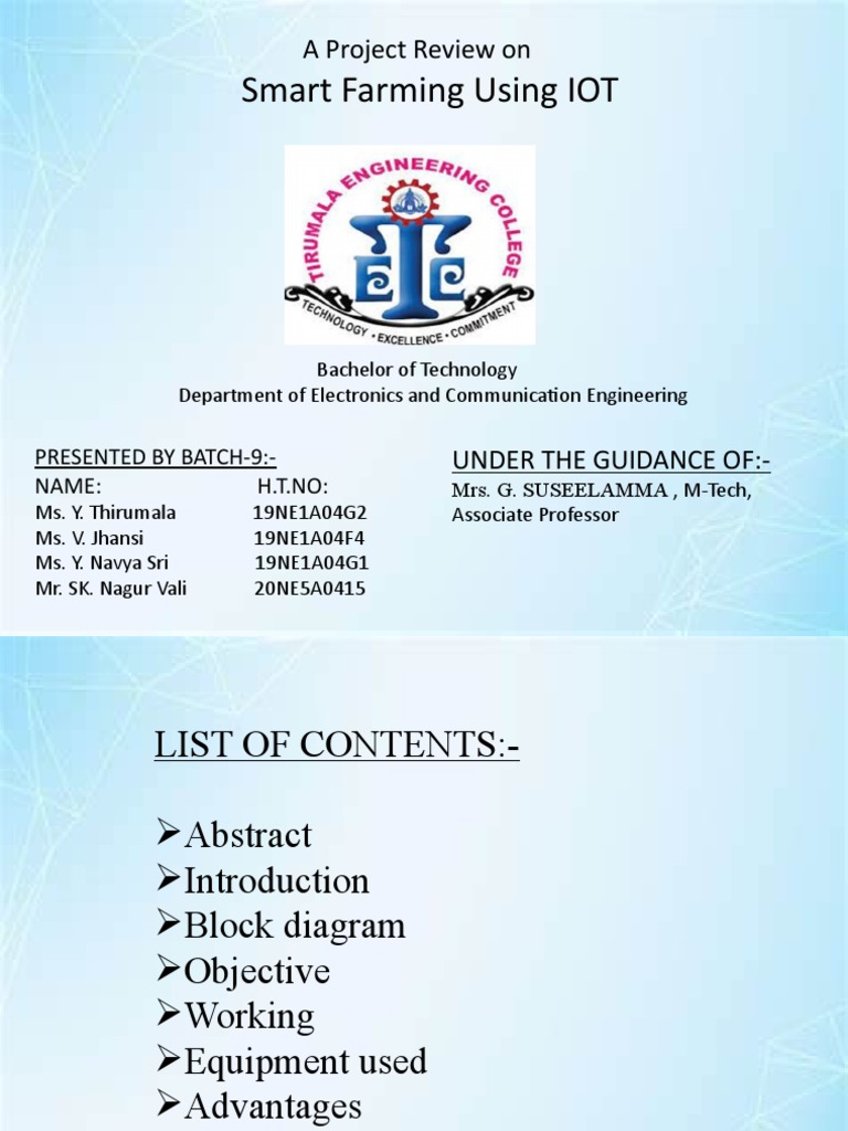 Smart Farming Using IOT | PDF | Arduino | Internet Of Things