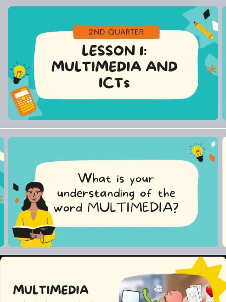 Multimedia and ICt | PDF