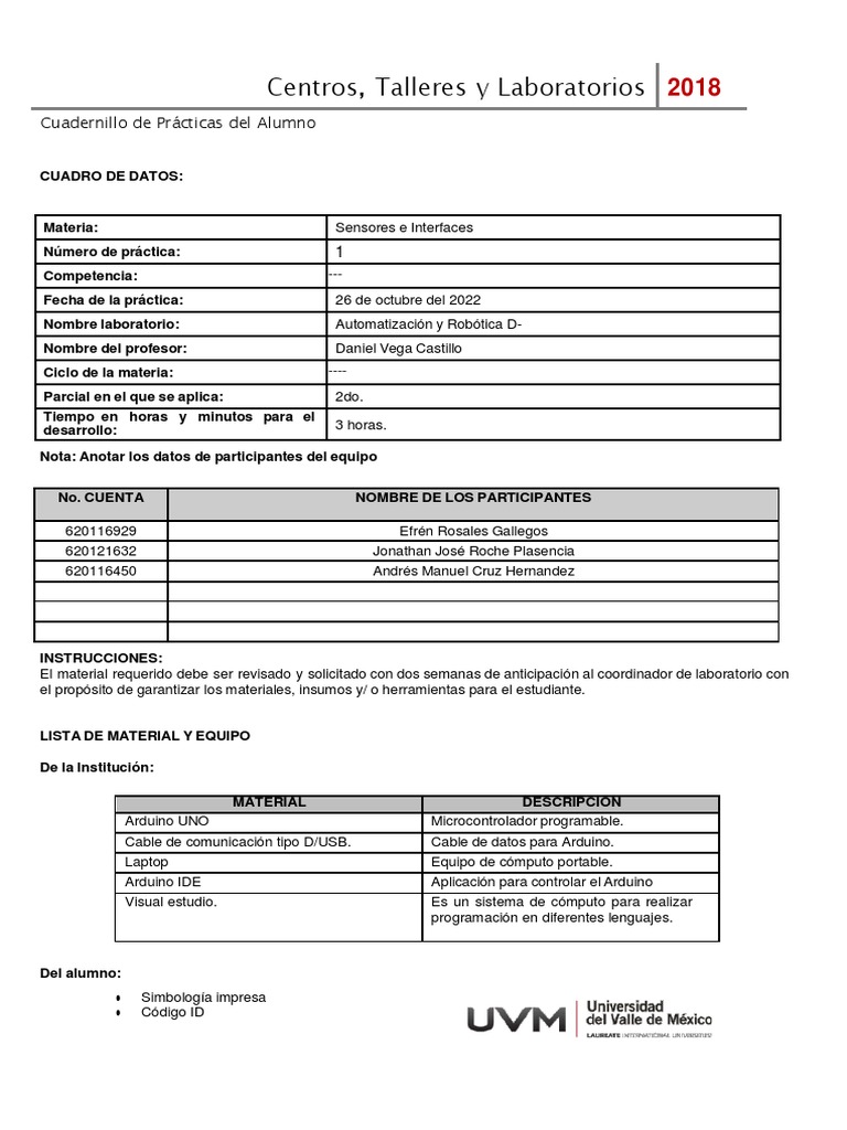 Practica 1 - 2do. Parcial | PDF | Entorno de desarrollo integrado ... Practica 1 - 2do. Parcial | PDF | Entorno de desarrollo integrado ...