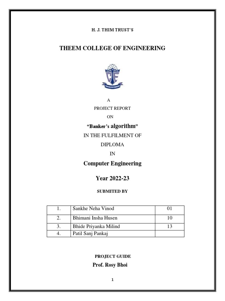 Osy Micro Project | PDF | Process (Computing) | Computer Science
