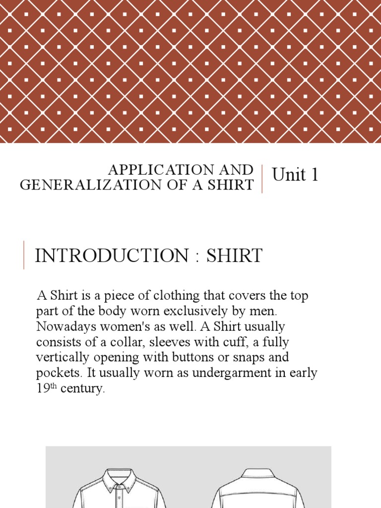 Shirt Types and Fabric Overview | PDF | Blouse | Shirt