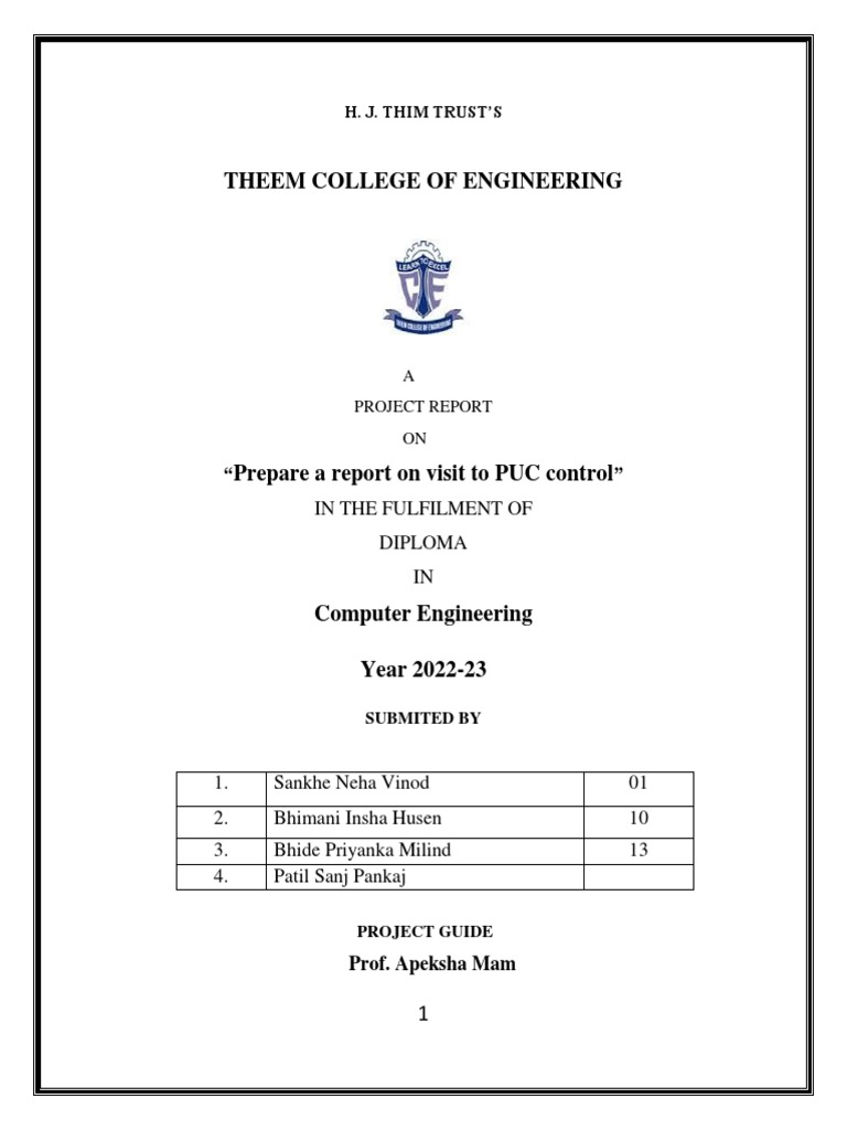 Est Microproject | PDF