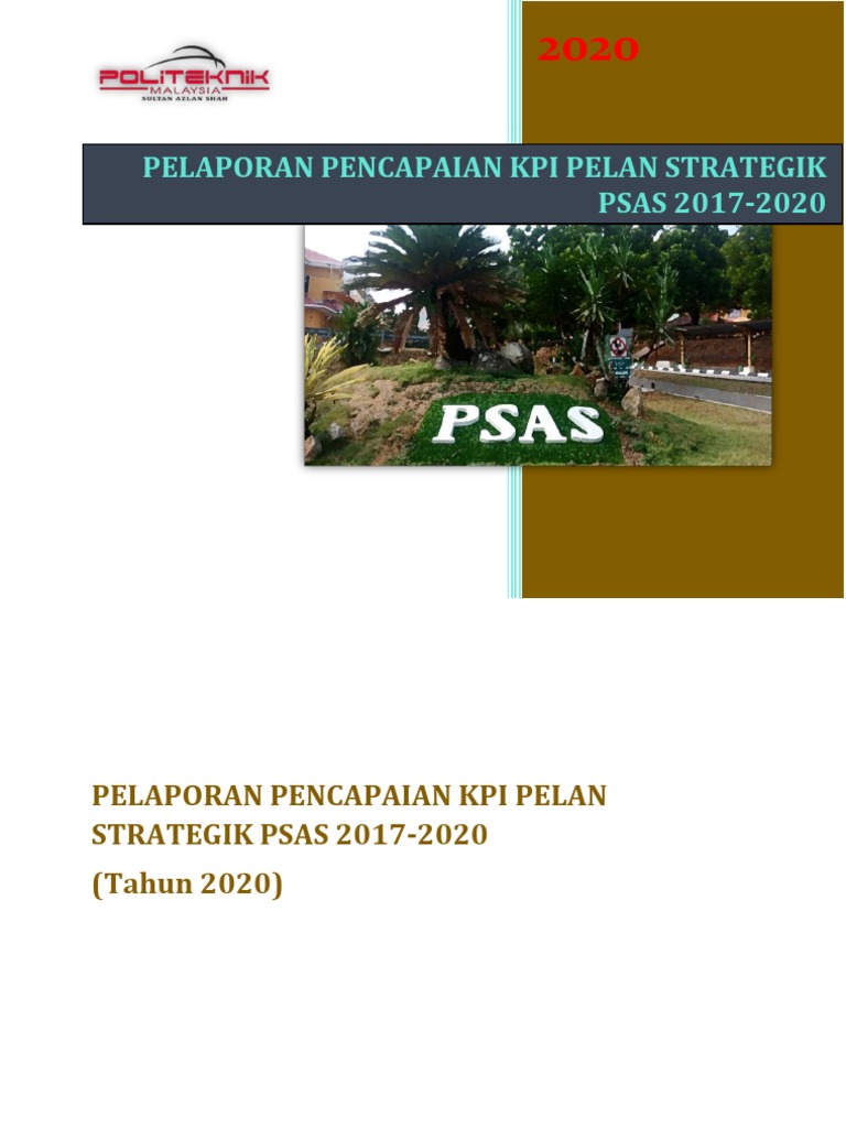 Pencapaian KPI PSAS 2020 | PDF