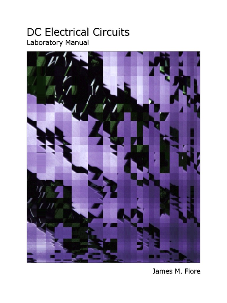 Circuits 1 Lab Manual | PDF | Resistor | Voltage
