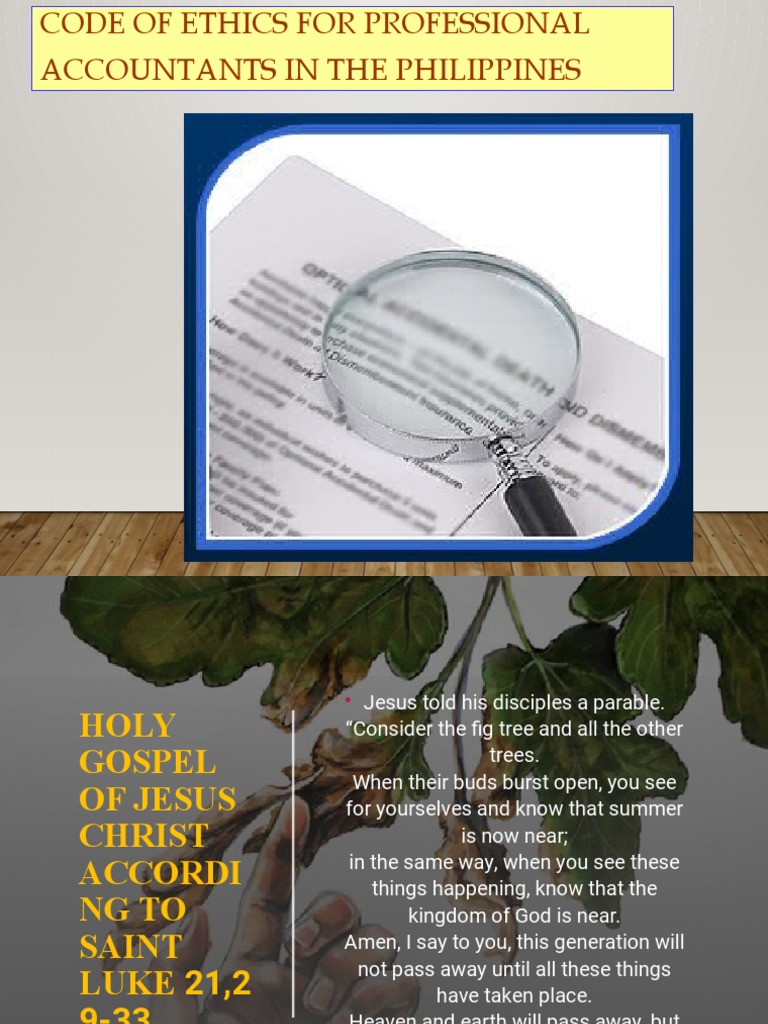 Philippine Accountants' Code of Ethics | PDF | Audit | Confidentiality