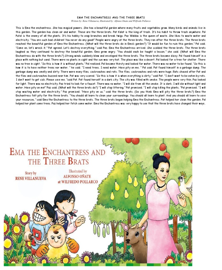 Ema The Enchantress and The Three Brats | PDF