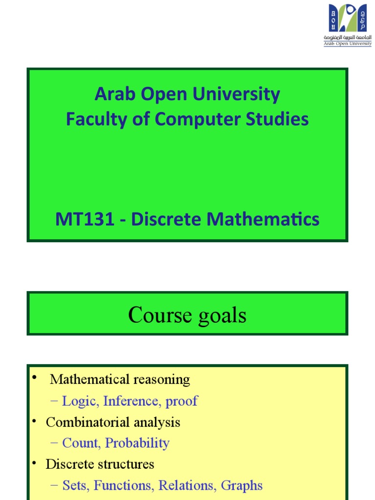 MT131 Chapter 1 Logic | PDF | Logic | First Order Logic
