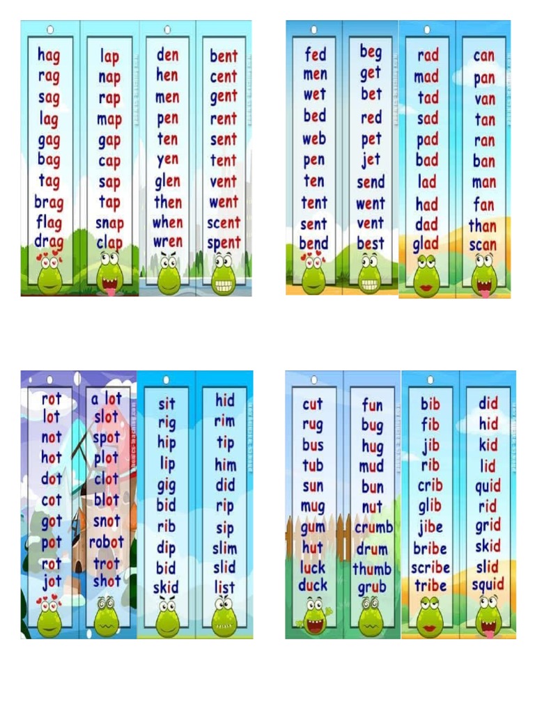 Reading Words pt2.1 | PDF