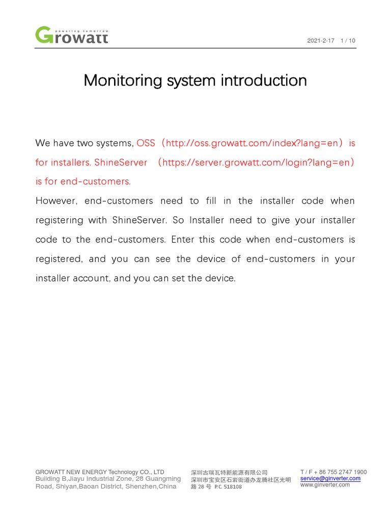 Monitoring System Introduction Eng | PDF | Software Engineering ...