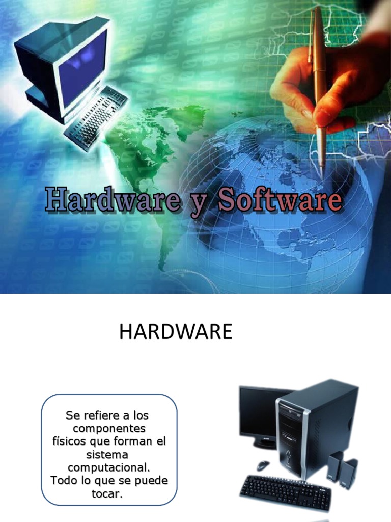 Hardware y Software Basico | PDF | Hardware de la computadora | Almacenamiento de datos de la ...