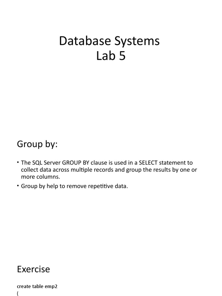 Lab 5 | PDF | Data | Information Technology Management