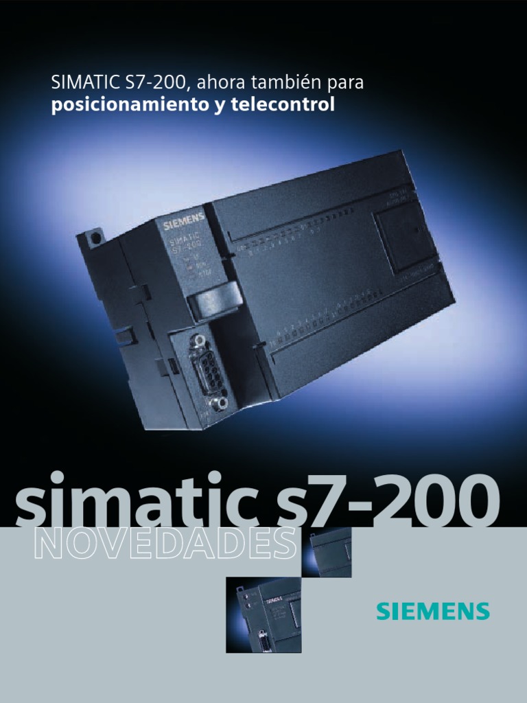 Control y Telemetría con SIMATIC S7-200 | PDF | Módem | Unidad Central de procesamiento