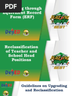 ERF Requirements Checklist Teacher IV | PDF