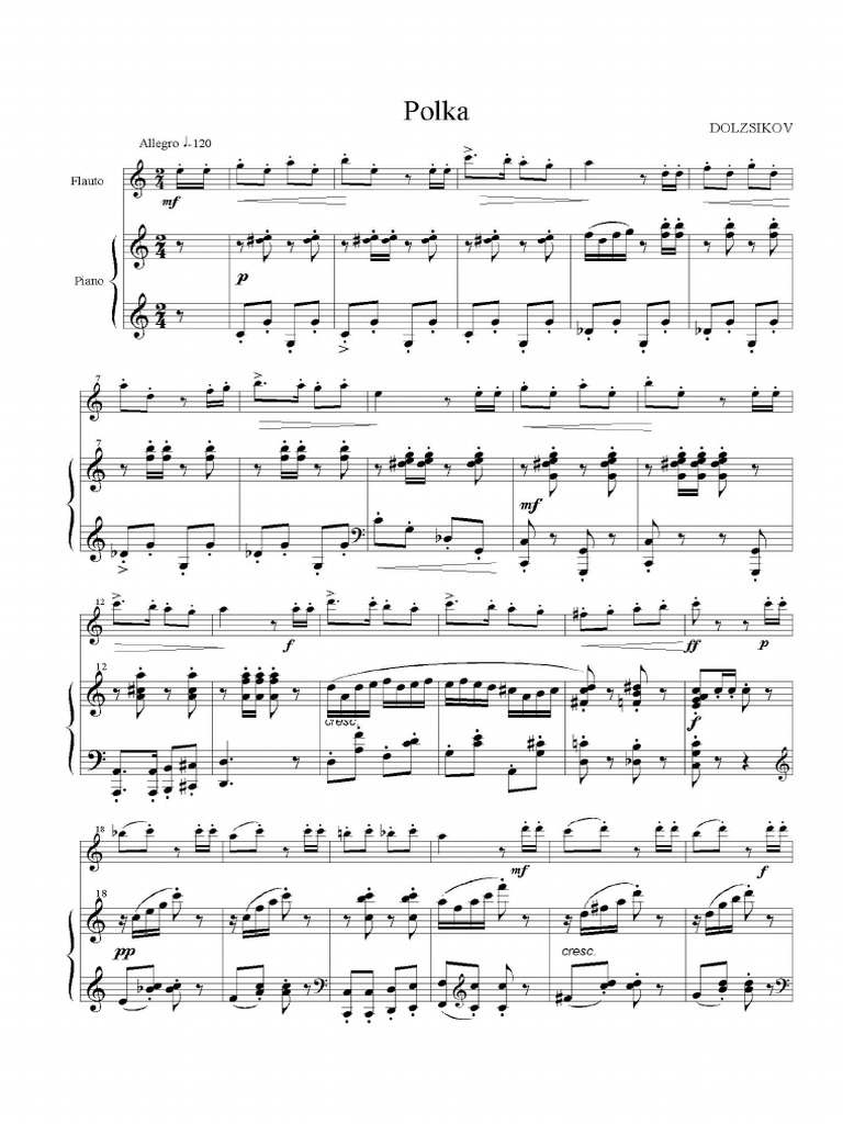 Dolzsikov Polka | PDF