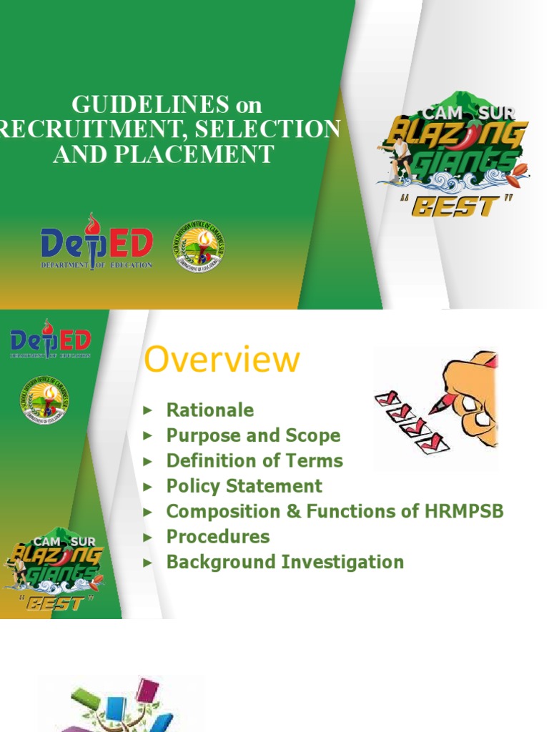 2 - RSP Rationale To Procedures Plus Background Investigation | PDF ...